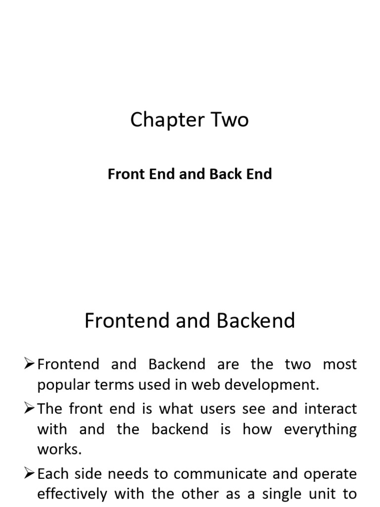 Chapter Two | PDF