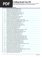 Usa Today Top 150 Books 2025-08-06 | PDF