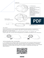 Manual do Relógio Digital Bluetooth | PDF