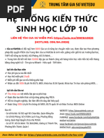 Bio00001 - Sinh Hoc Dai Cuong 1 | PDF