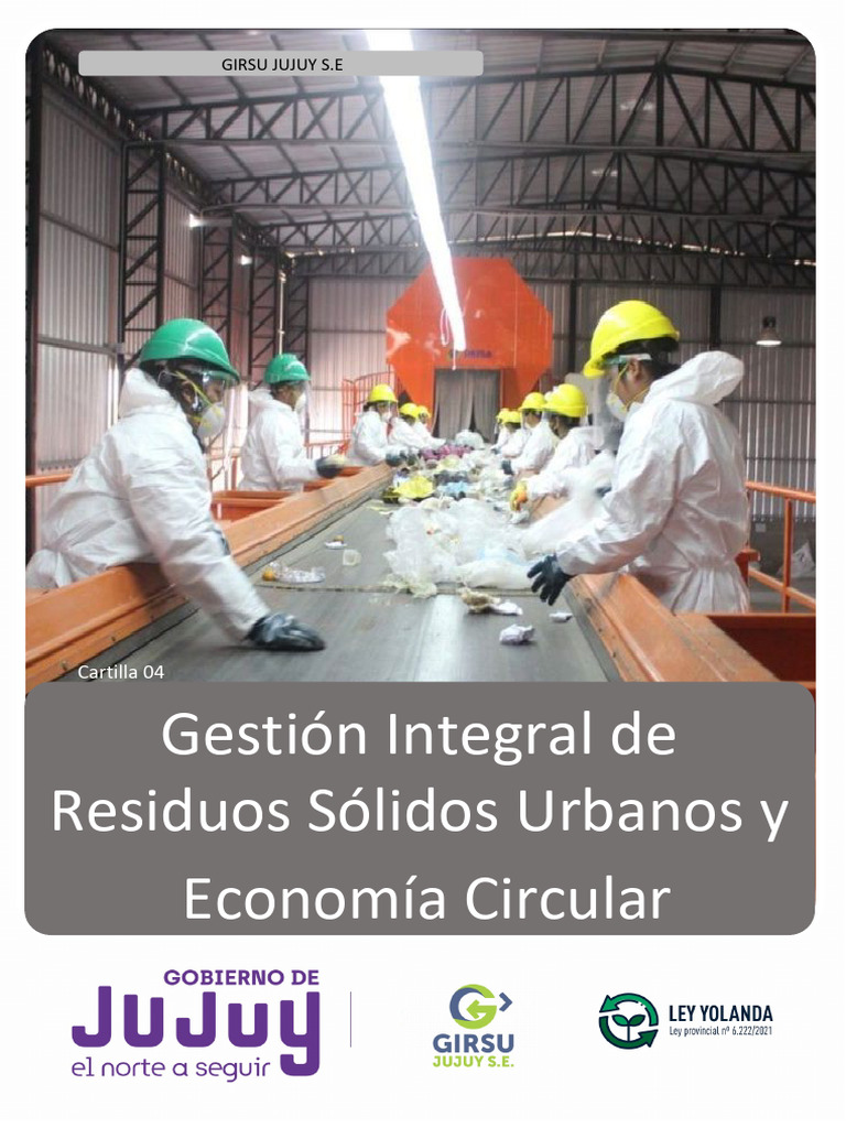Cartilla Completa- GIRSU | PDF | Compost | Residuos