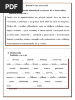 PREDPONY - Malý PL | PDF