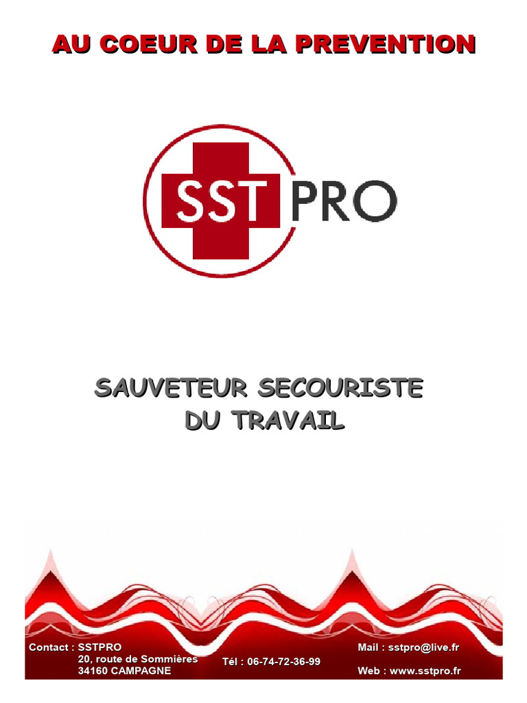 Livret-De-Formation SST | PDF