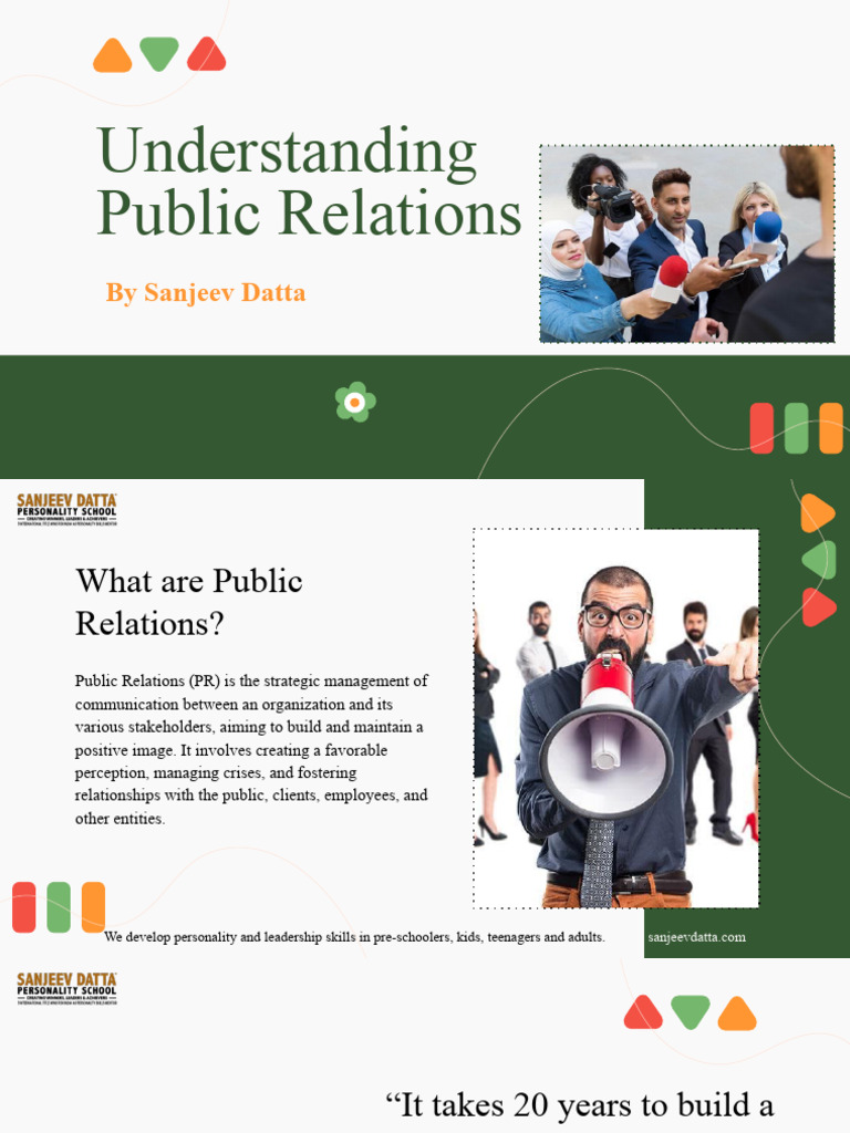 Understanding Public Relations | PDF | Public Relations | Reputation