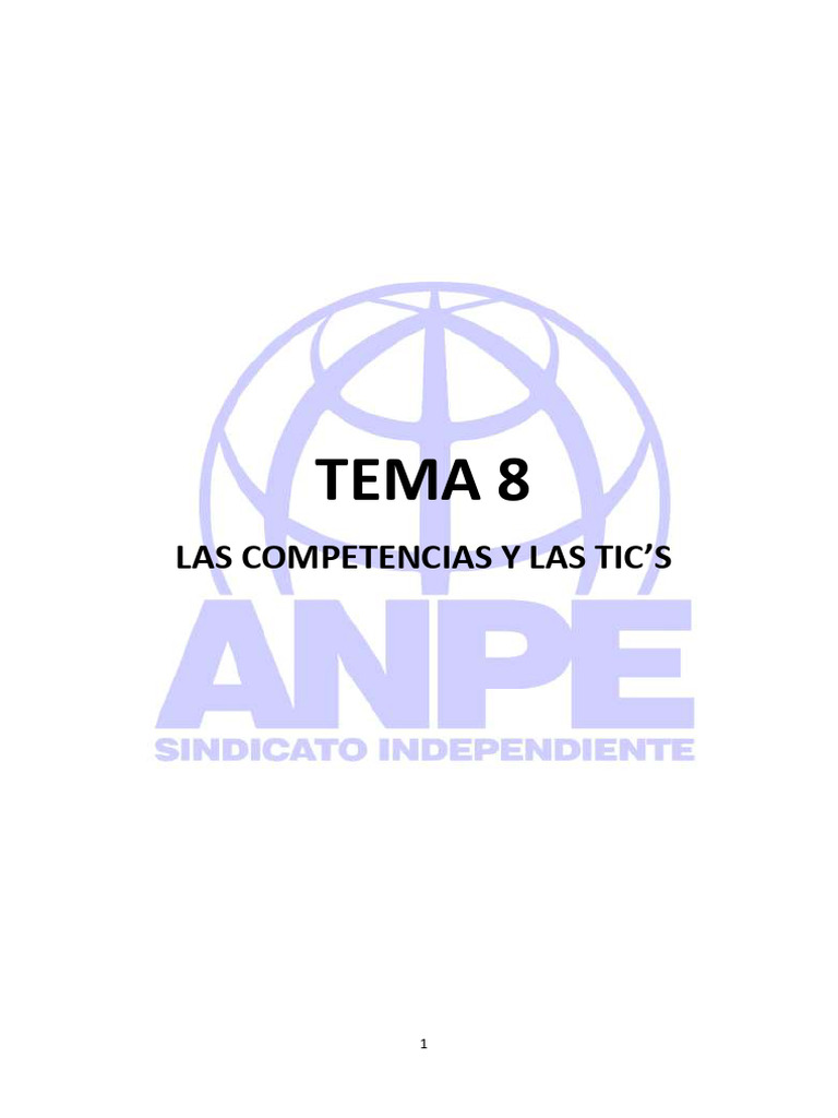 Tema 8 | PDF