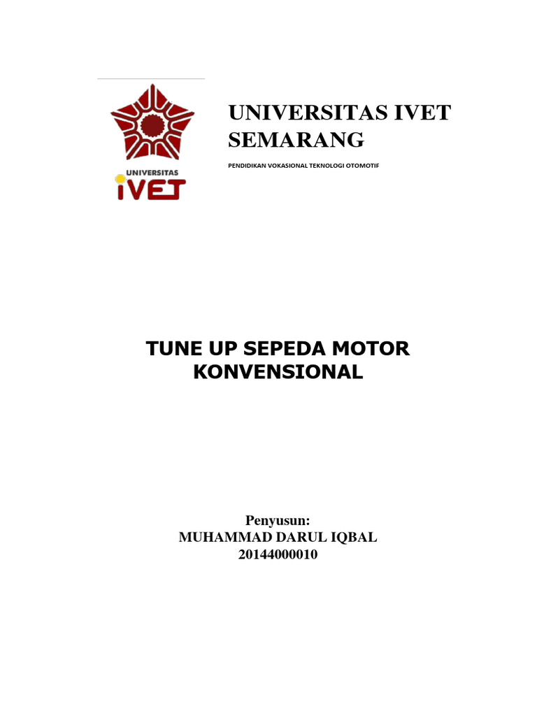 Universitas Ivet Semarang Iqbal | PDF
