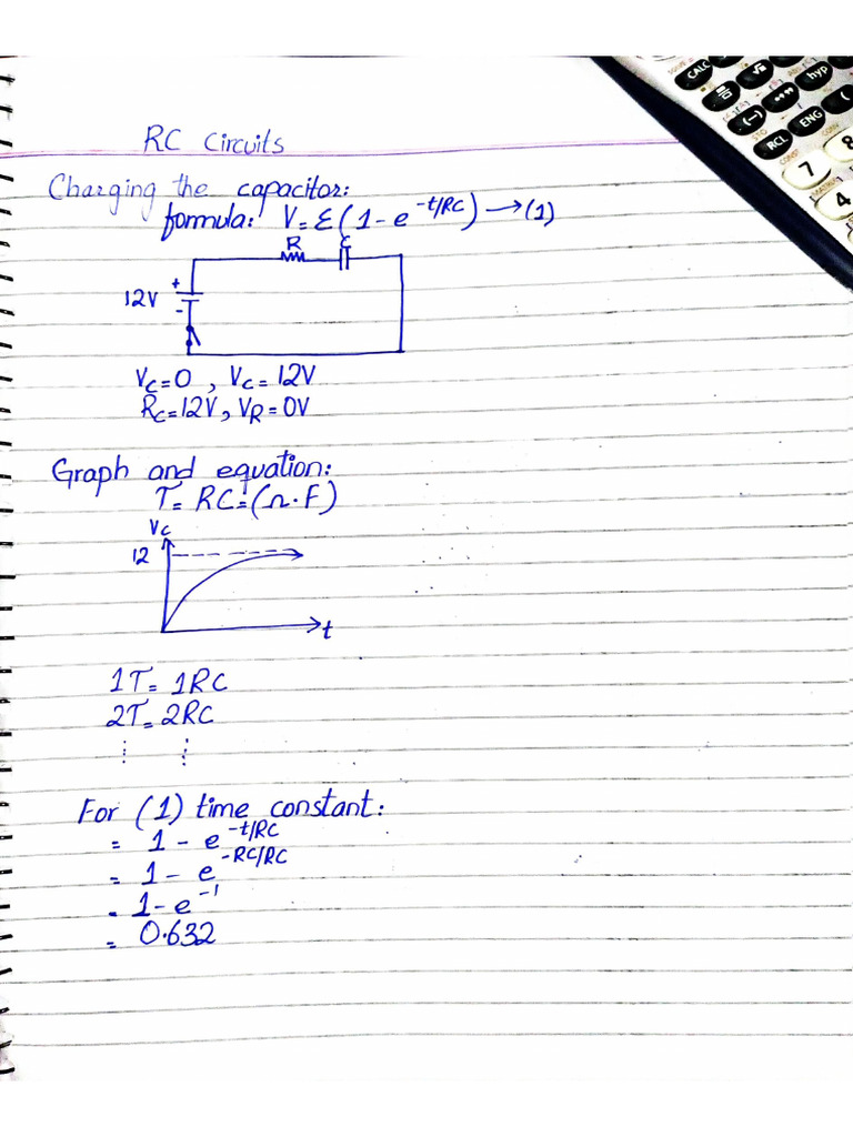 RC Circuits | PDF