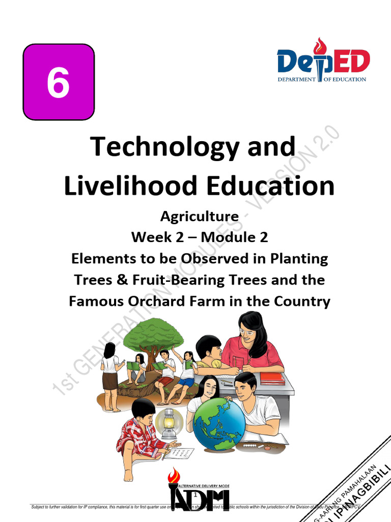 TLE6AG-0b-2 q1 Module2 v1 2final-1 | PDF | Soil | Trees