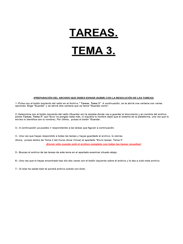 Tareas. Tema3 | PDF | Dieta | Alimentos