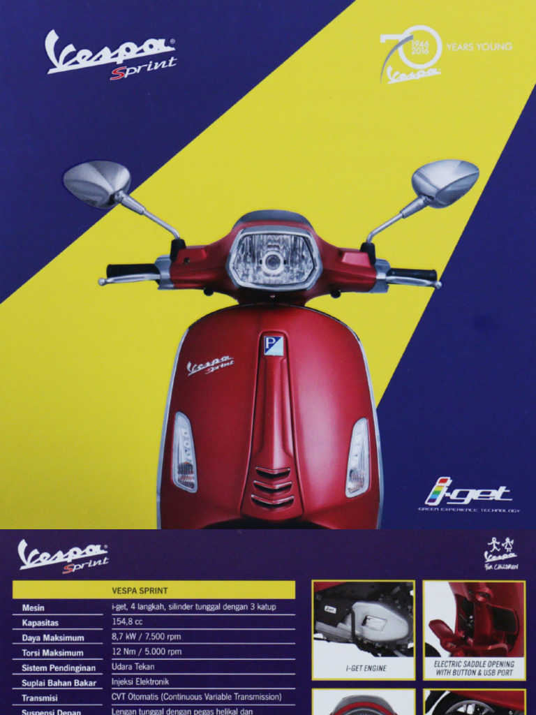 Vespa Sprint | PDF