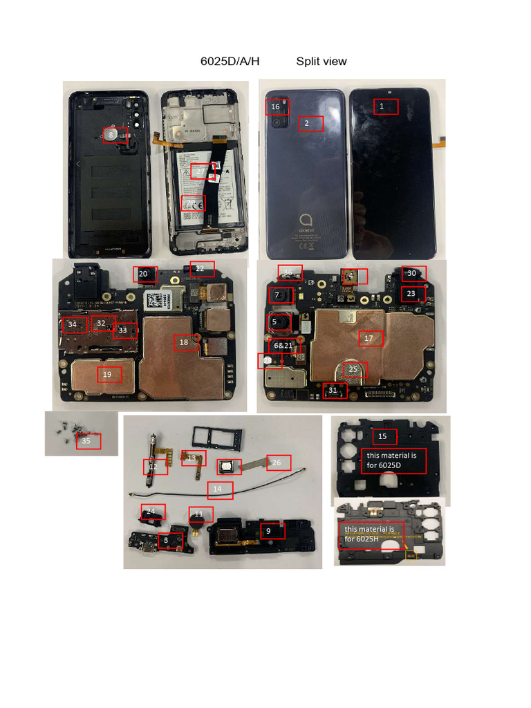 6025H Exploded View | PDF