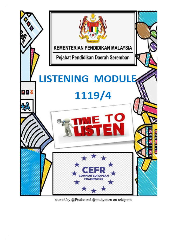 2021 SPM - Listening - Module Bahasa - Inggeris | PDF | Vaccination ...