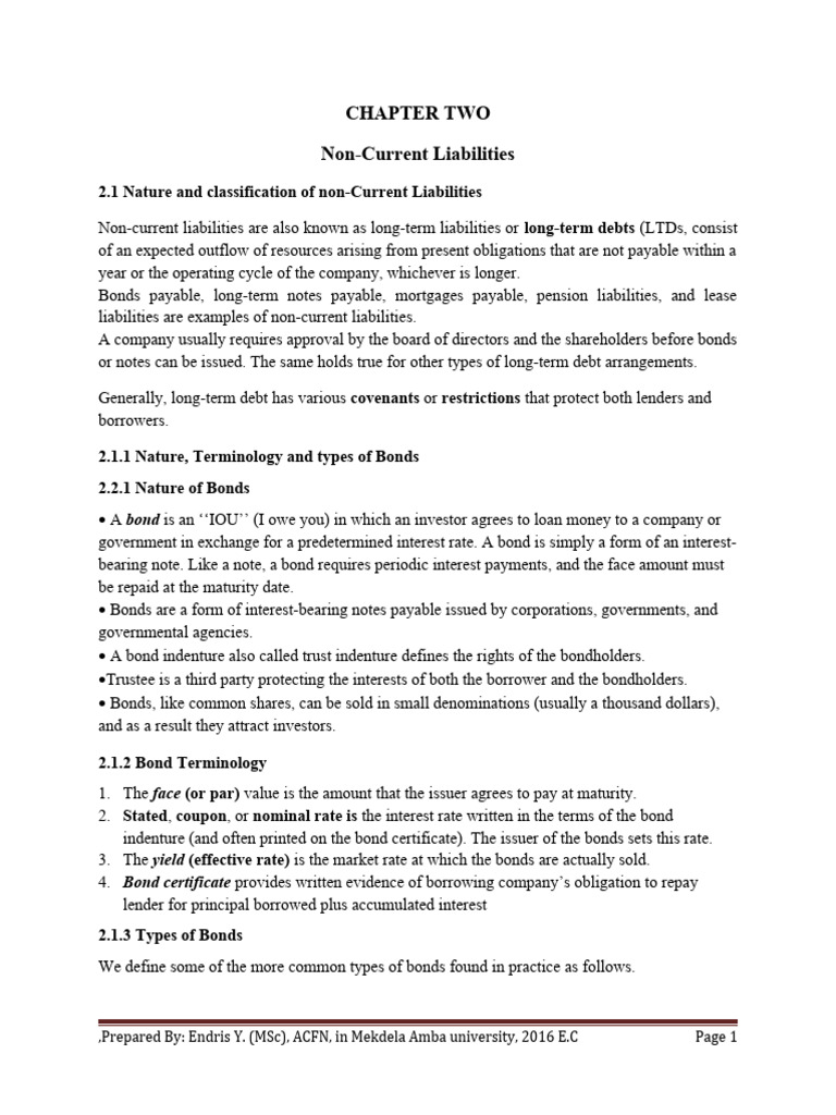 Intermidate 2 Chapter 2 Pdf Bonds Finance Present Value