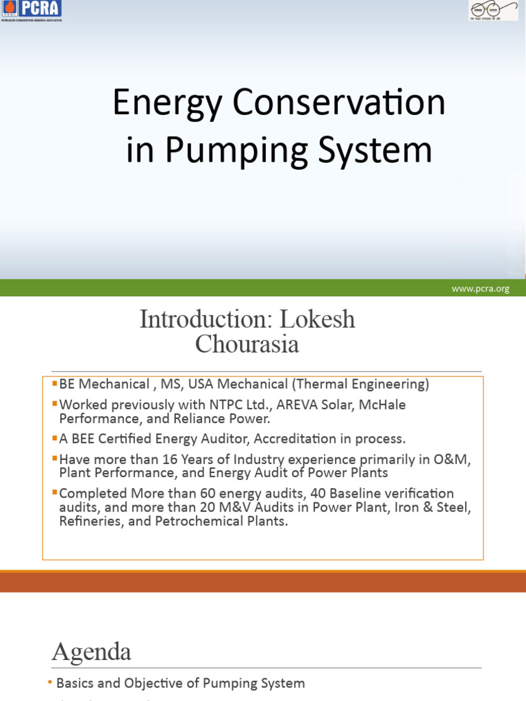 Pump presentation-18-11-20_final | PDF