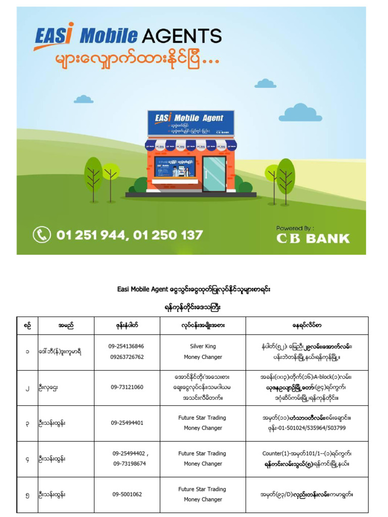 Easi Mobile Agent | PDF