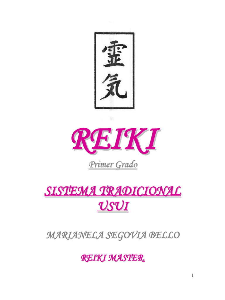 Manual de Reiki I | PDF | Reiki | Mikao Usui
