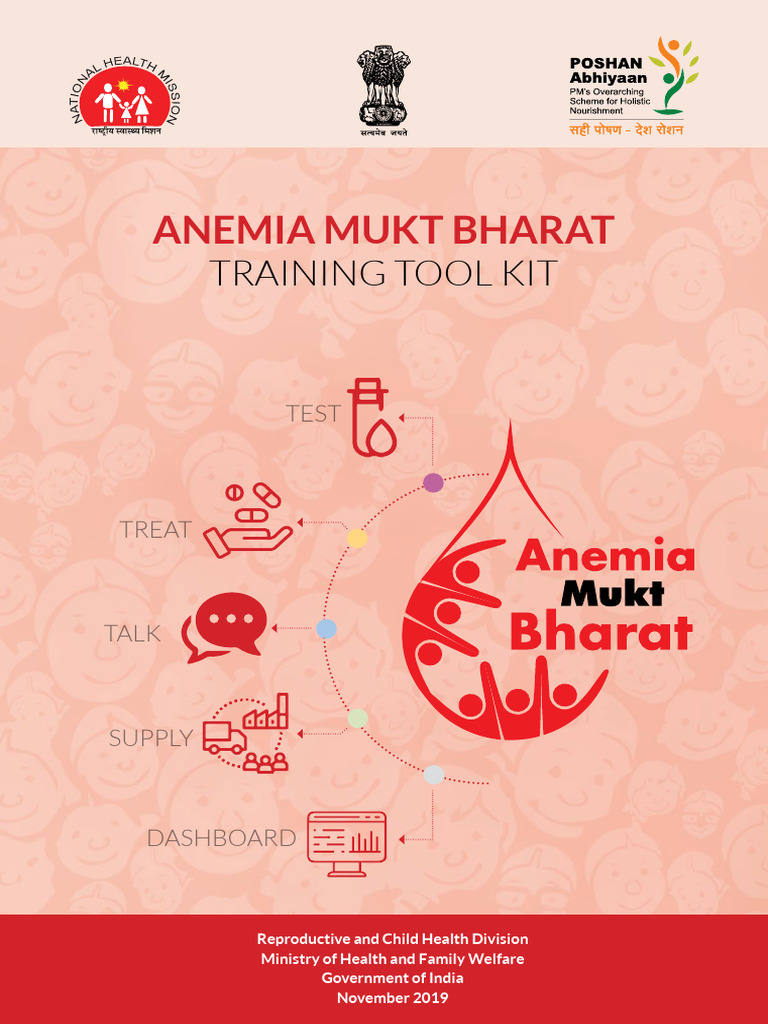 Anemia Mukt Bharat Training Modules English | PDF | Anemia | Medical ...