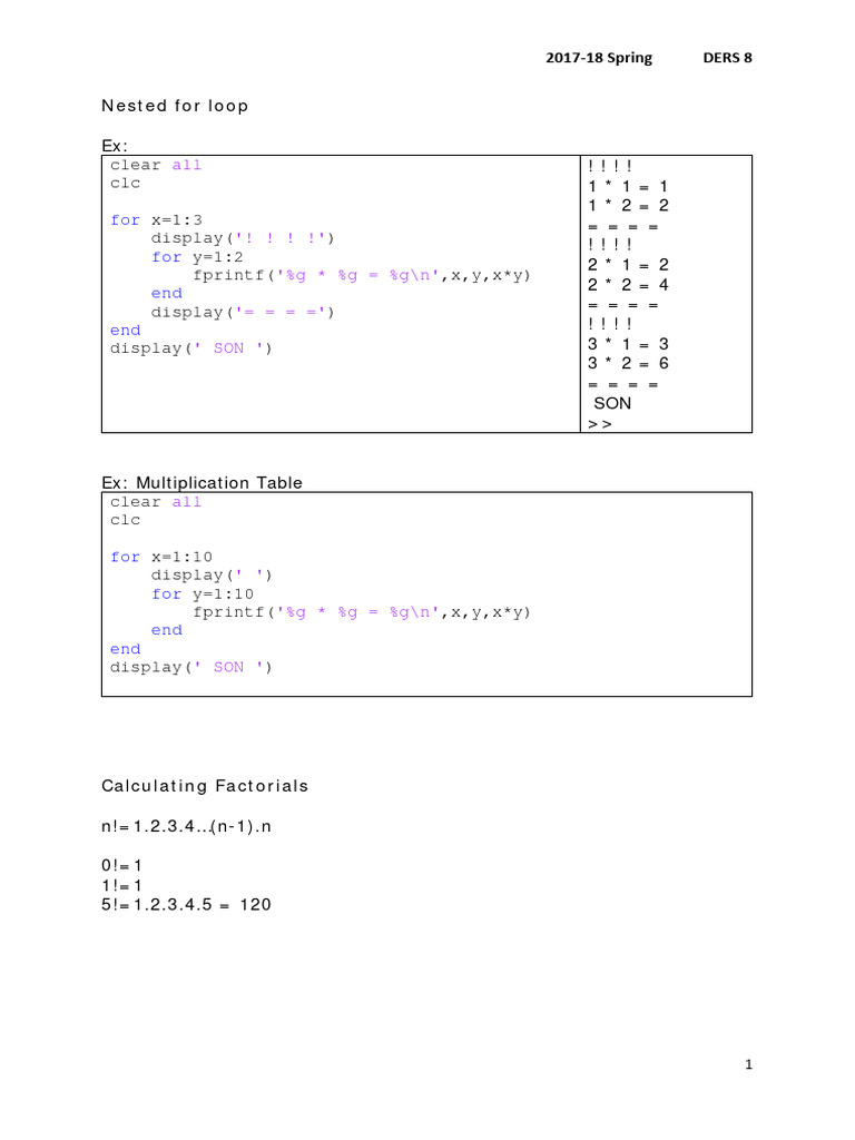 Matlab Lecture 8 2018 Pdf Matlab Function Mathematics
