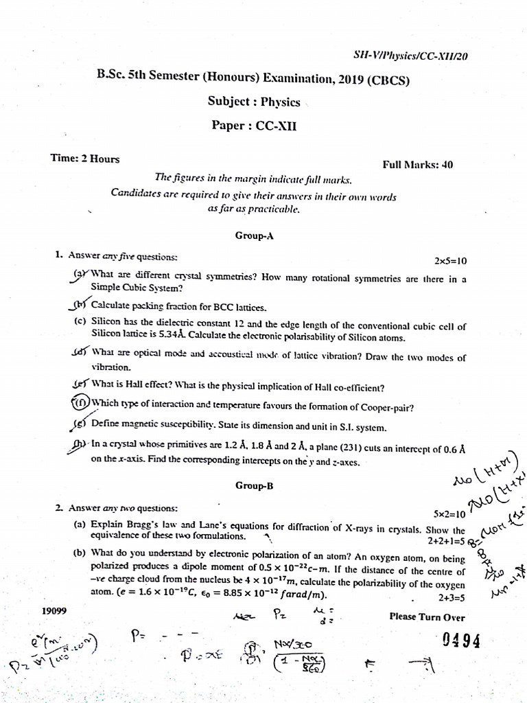 Solid State Physics | PDF