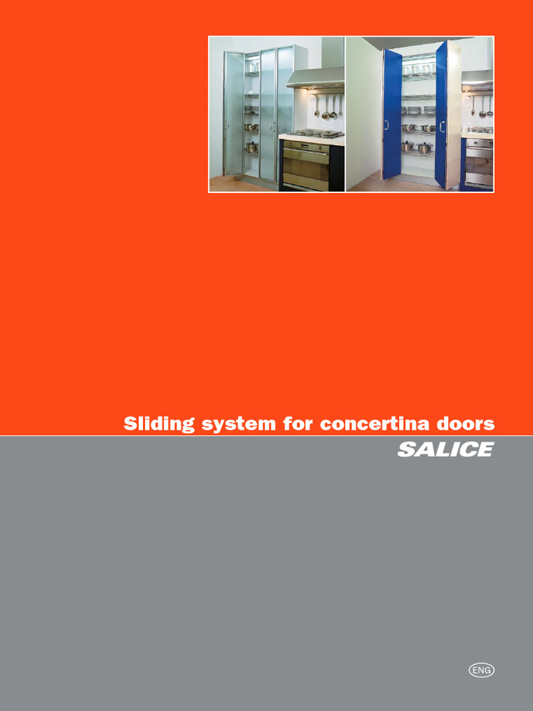 Salice - SLIDING SYSTEM FOR CONCERTINA DOORS - Eng | Download Free PDF ...
