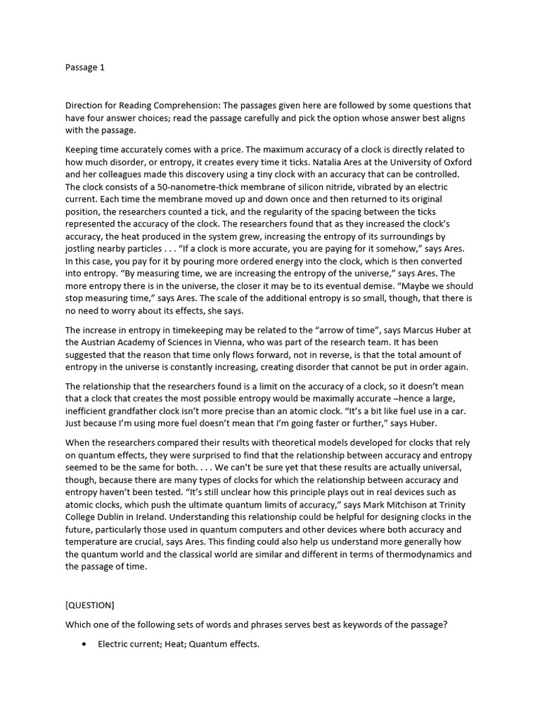 Session 29 - Reading Comprehension | PDF