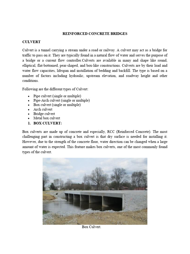 Reinforced Concrete Bridges | PDF | Engineering | Architectural Elements