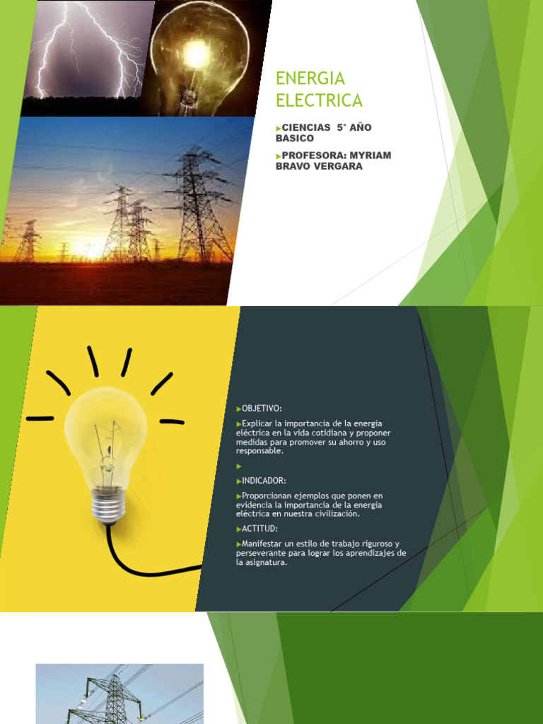 5° Basico Ciencias Naturales Energia Electrica | PDF