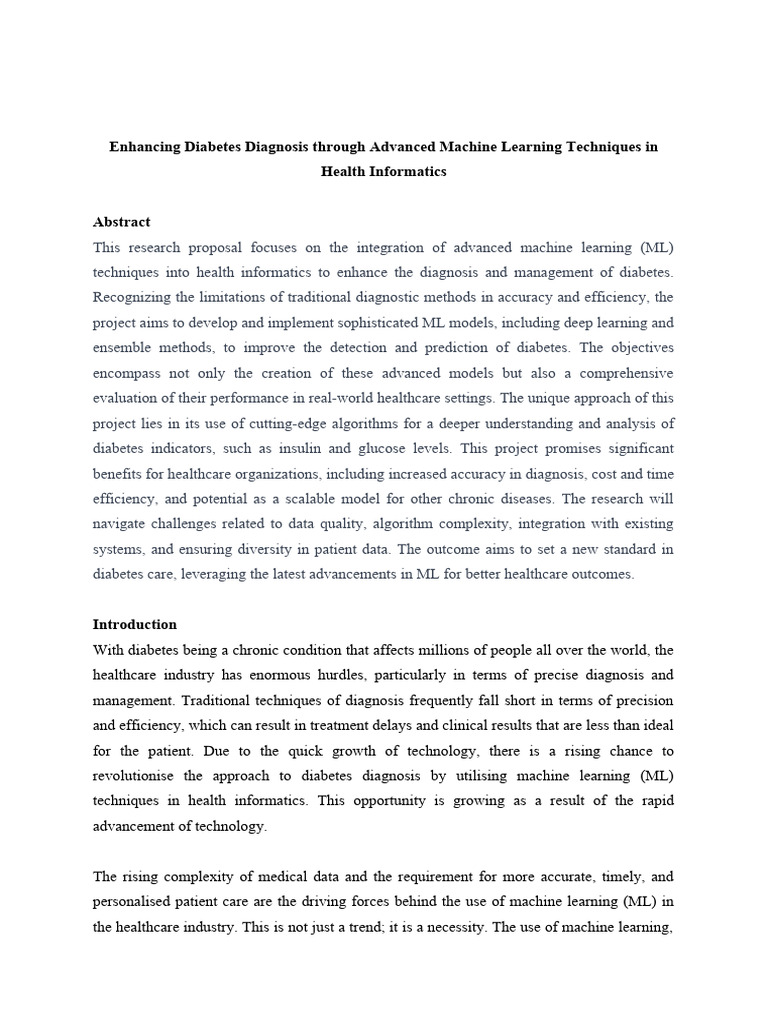 Health Dataset Synopsis New | PDF | Machine Learning | Deep Learning