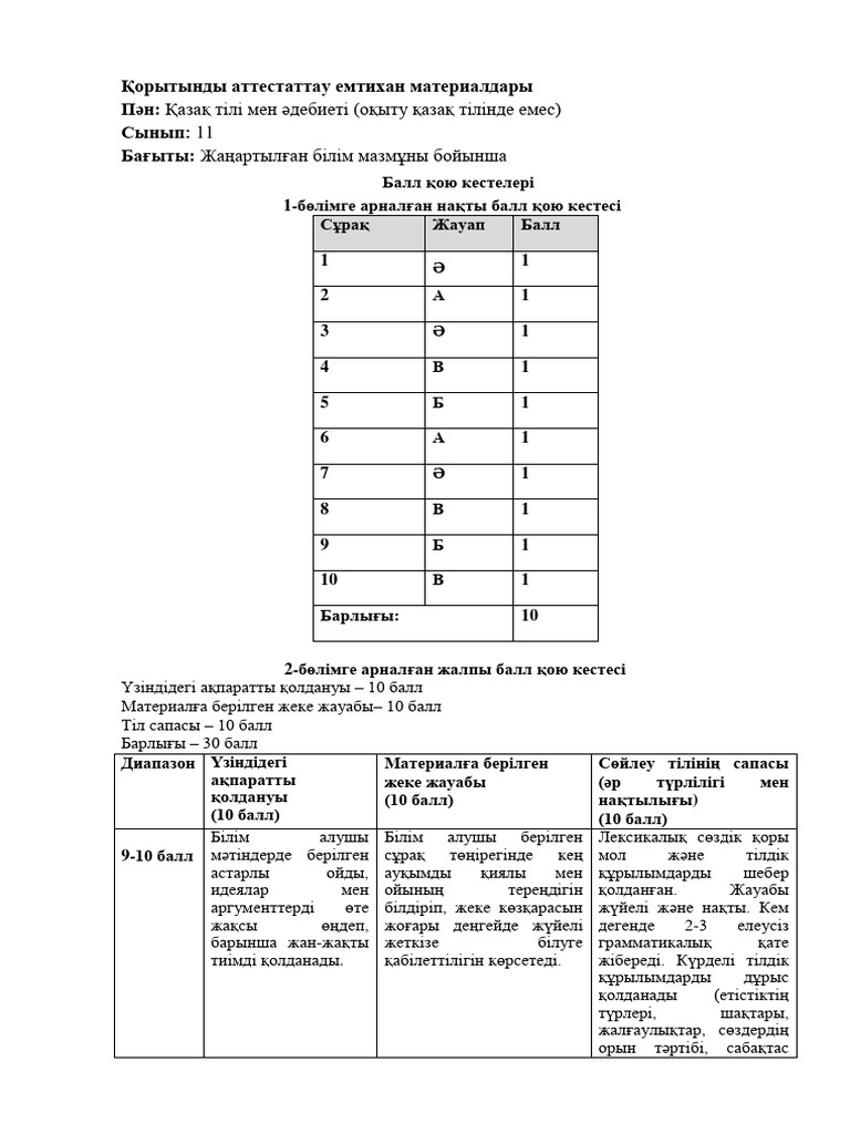 KZ Yaz 11 Balls | PDF