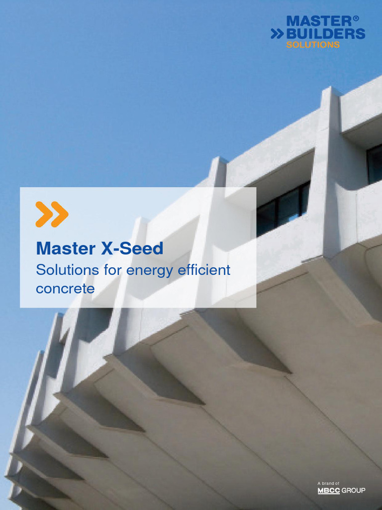 Brochure-Master X-Seed Solutions For Energy Efficient Concrete - Sa ...