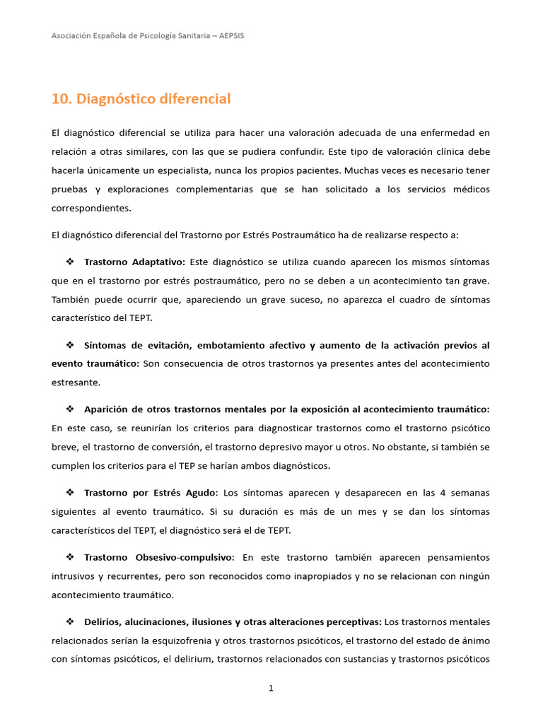 Diagnóstico Diferencial | PDF