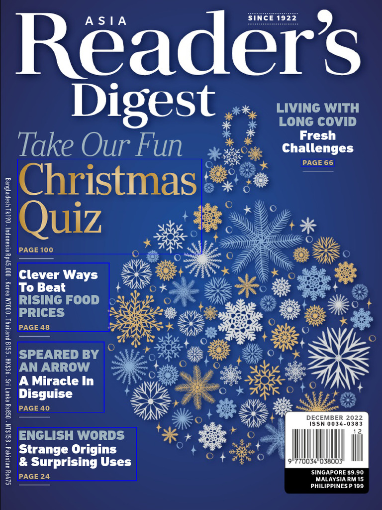 Reader's Digest Asia December 2022 | PDF