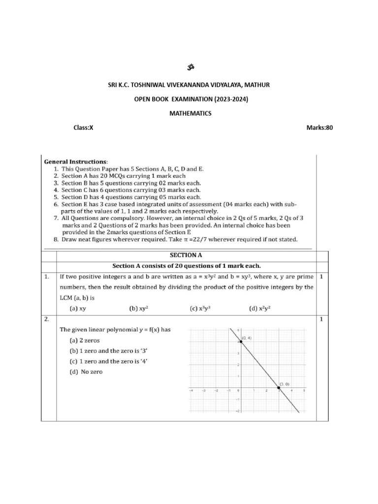 Open Book Test.-2 | PDF