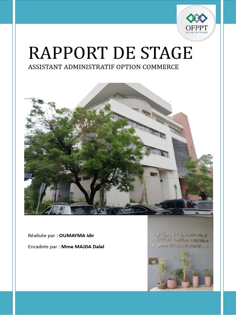 RAPPORT DE STAGE Oumayma Idir1 | PDF | Urbanisme | Renouvellement urbain
