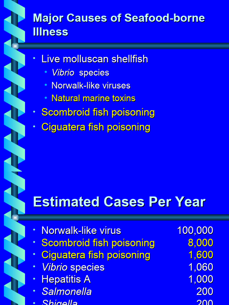 Seafood Safety and Natural Marine Toxins | PDF | Medical Specialties