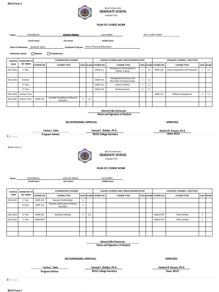 Coursework-Famorcan 22-23 | Download Free PDF | Thesis | Science