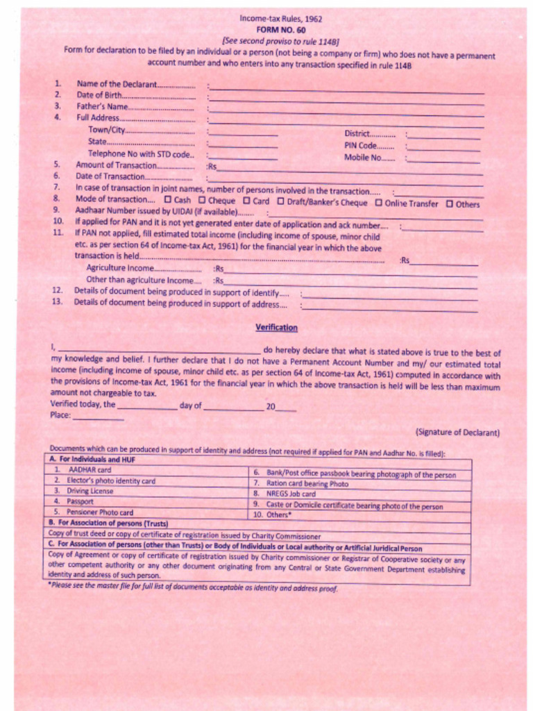 Page From A4 Account Opening Forms Nris | PDF