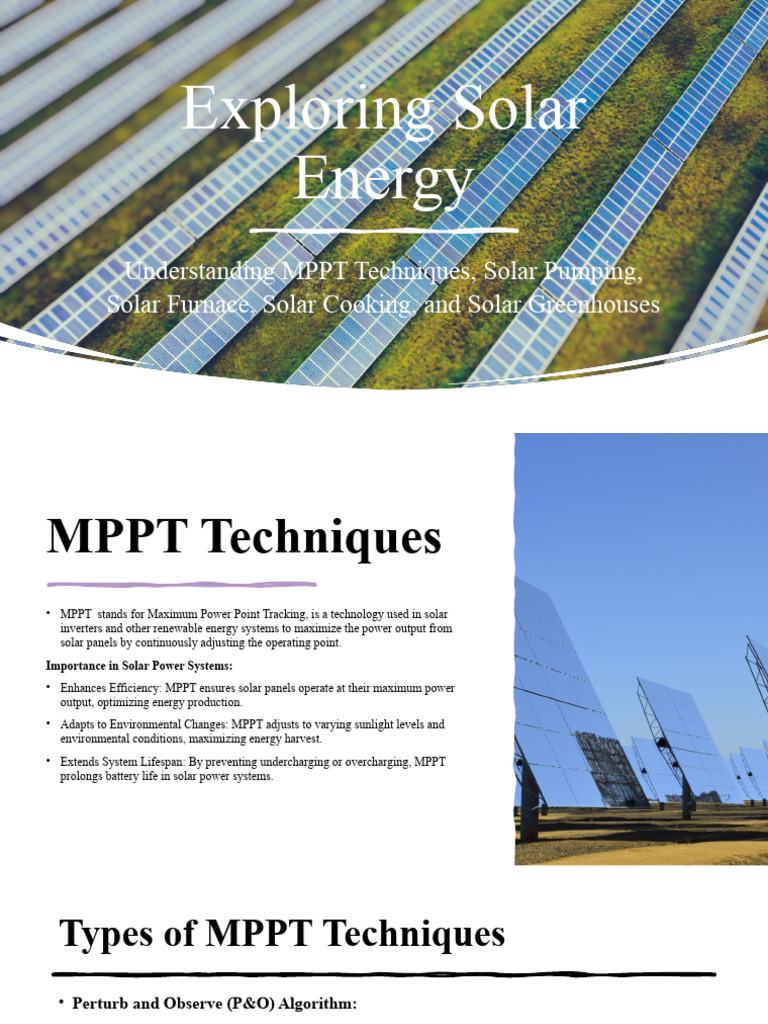 Solar Energy 2 | PDF | Solar Energy | Pump