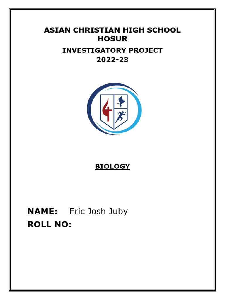 Biology Project class 12 | PDF | World Population | Total Fertility Rate