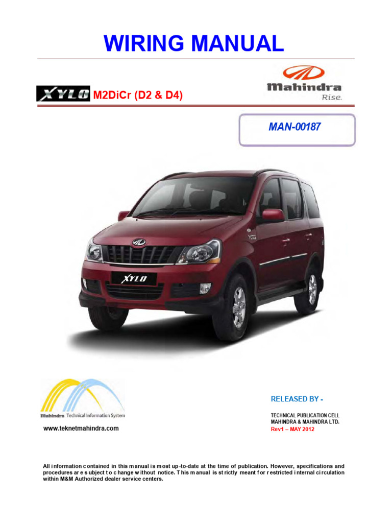 MAN 00187 Xylo mDiCRDe Wiring Manual | PDF | Electrical Connector ...