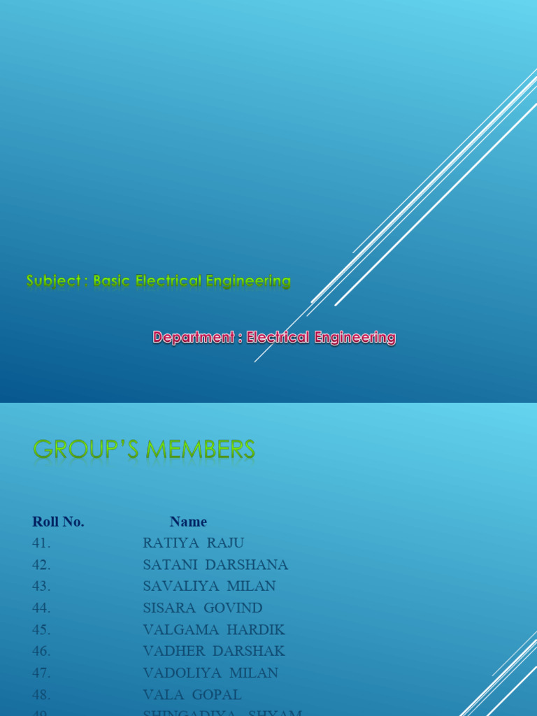 Single Phase AC Circuit | PDF
