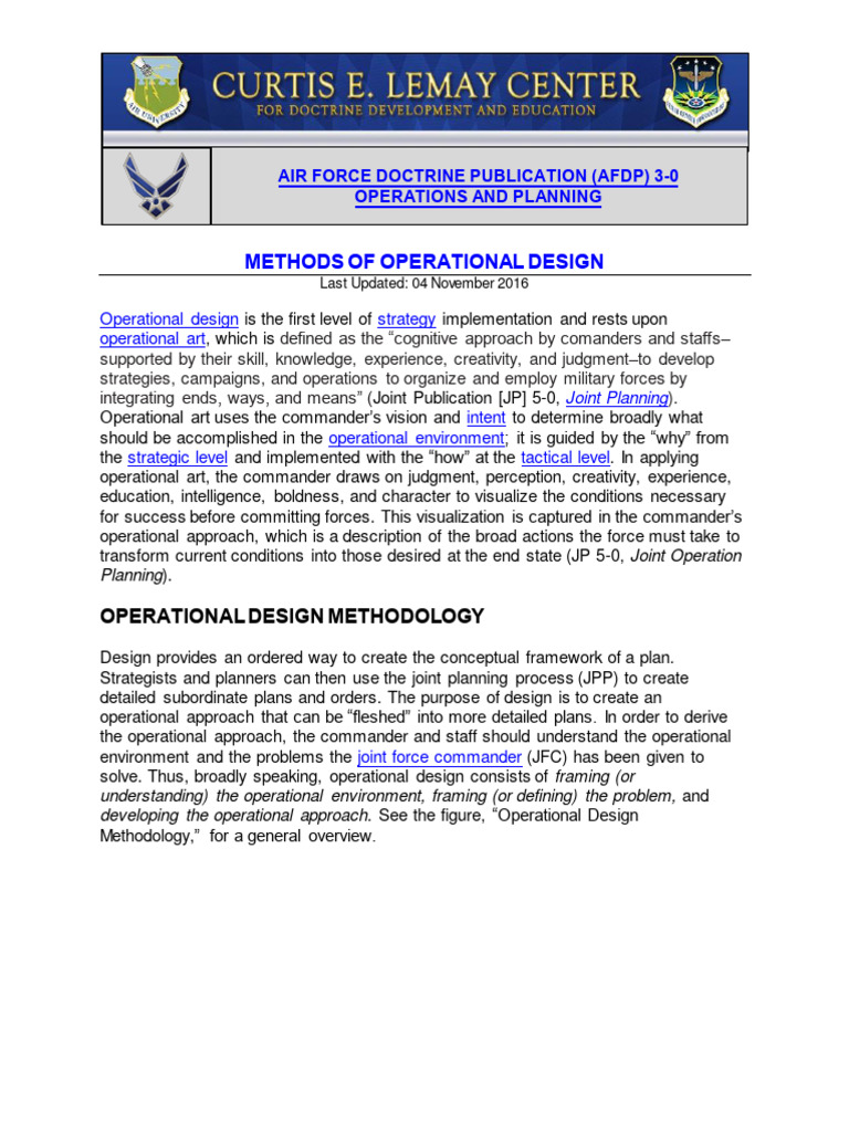 3 0 D14 OPS Elements Ops Design | PDF