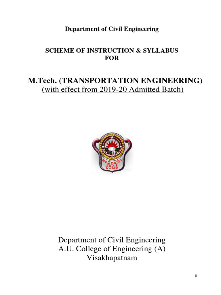 Civil MTech TE Syllabus 2019 20 | PDF | Natural Disasters | Finite ...