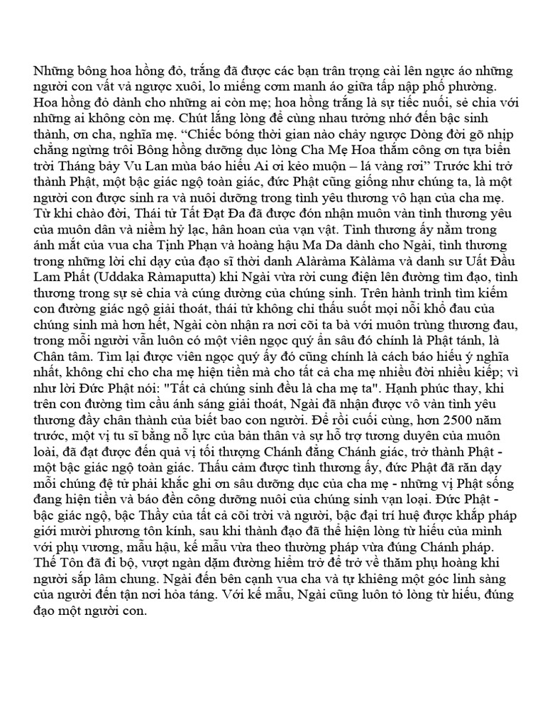 Quán T Bi Vu Lan | PDF