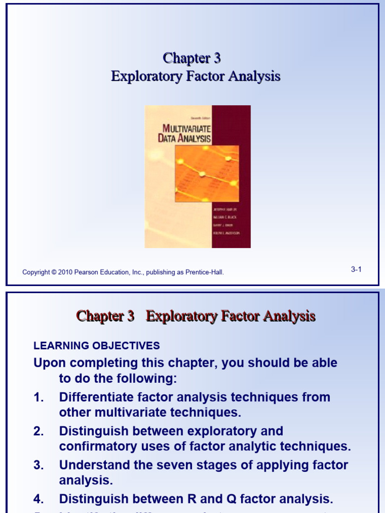 Chapter 03 Us 7e | Download Free PDF | Factor Analysis | Data Analysis