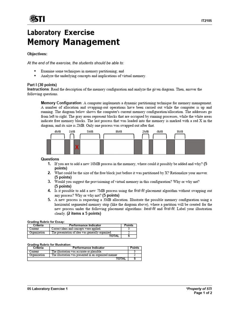 05 Laboratory Exercise 1 | PDF | Computer Science | Computing