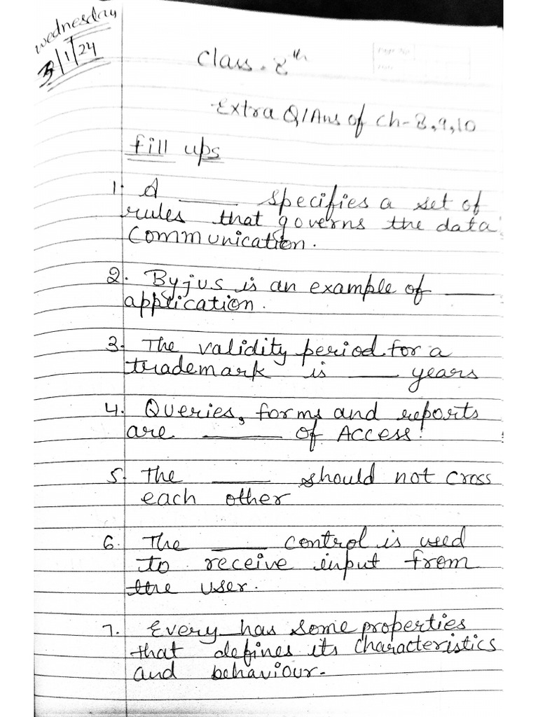 Class 8th Computer | PDF