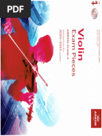 Trinity - Initial Violin | PDF