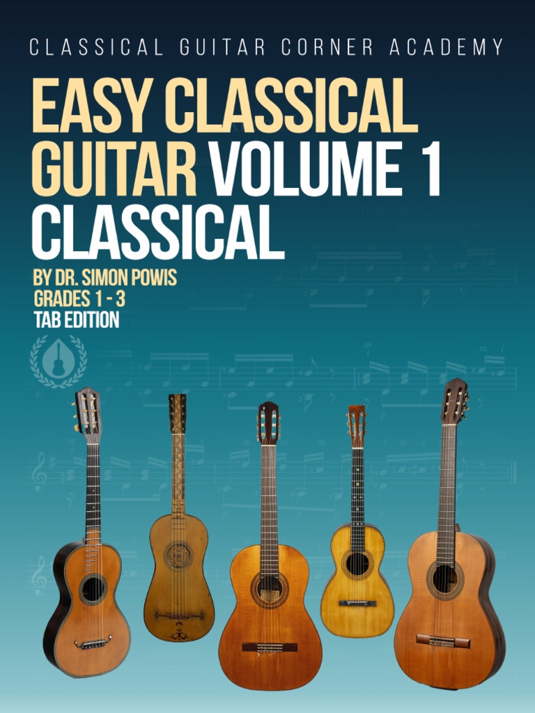 Easy Classical Guitar Volume 1 - Classical TAB Edition | Download Free ...