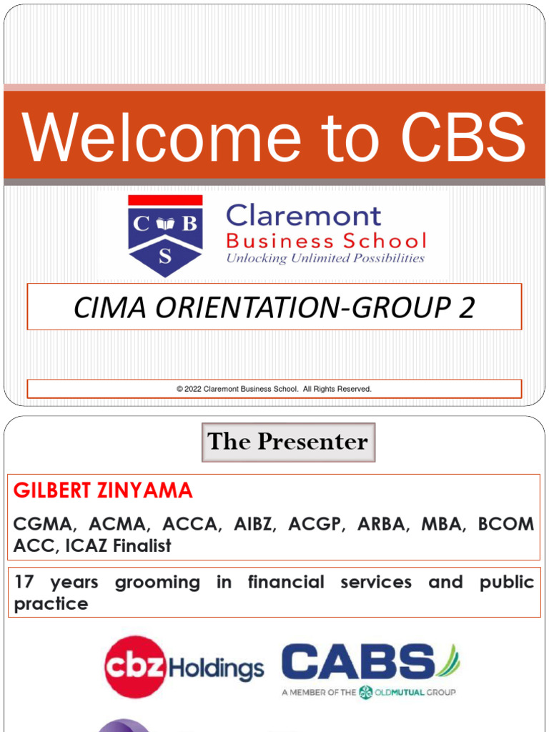 Orientation Presentation | PDF | Accounting | Business